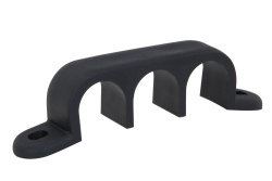 Pole Cleats - Ellis Patents Heavy Duty Radiused Pole Cable Cleats