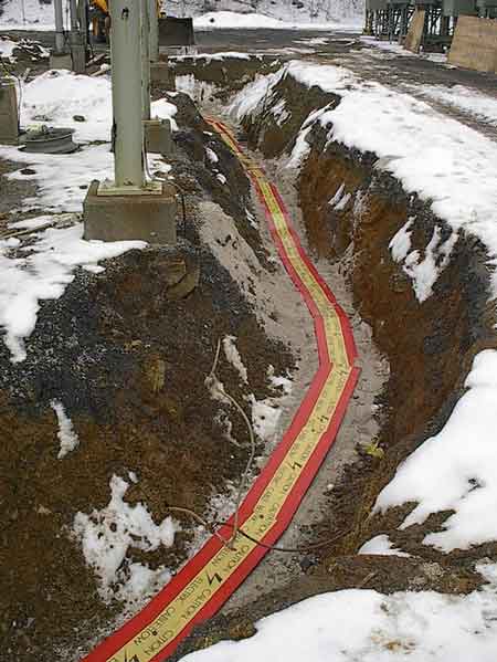 STOKBORD CABLE COVERS, 11KV 33KV UNDERGROUND CABLE PROTECTION COVERS ...