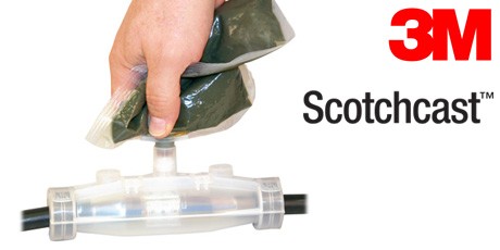 RESIN JOINTS, LVI-1 3M SCOTCHCAST CABLE JOINTS, 470W RESIN CABLE JOINTS ...