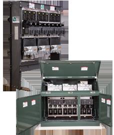 25kV Elastimold Tee Connector Terminations Connected To S&C Vista ...