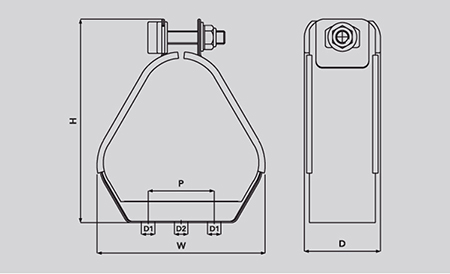 Ellis Patents Vulcan Trefoil Cable Cleats Used For Containing 11kV ...
