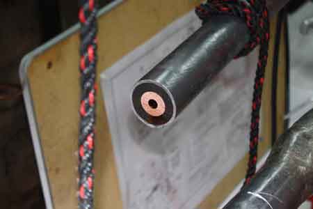 115kV Straight & Stop Joint On LPLF, PILC Cables In Cable Vault