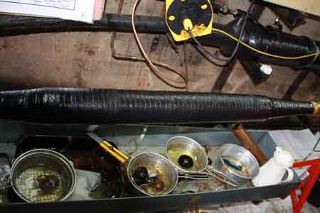 115kV Straight & Stop Joint On LPLF, PILC Cables In Cable Vault