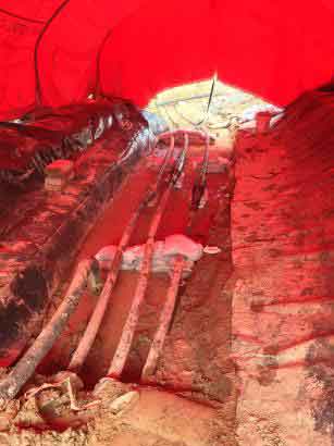 132kV Tyco Raychem Extra High Voltage (EHV) Cable Joint