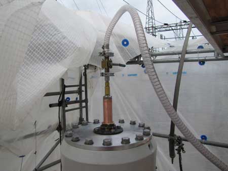 230kV Pipe Type Pothead Replacement /Cable Freeze