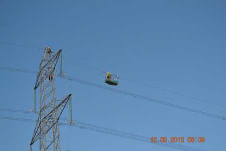 275kV Overhead Line Construction Using L8 (S) Towers & Rubus Conductor ...