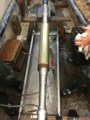 110kV Oil Filled Cable Joint With Cross Bonding Leads & Link Box