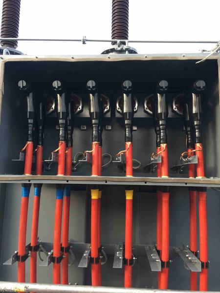 Nexans Euromold 11kV Tee Connectors Terminating EPR & XLPE Cables Into Siemens Transformers