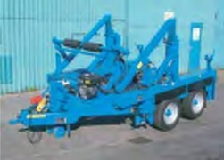 Cable Drum Trailer SEB CD220 - EEC
