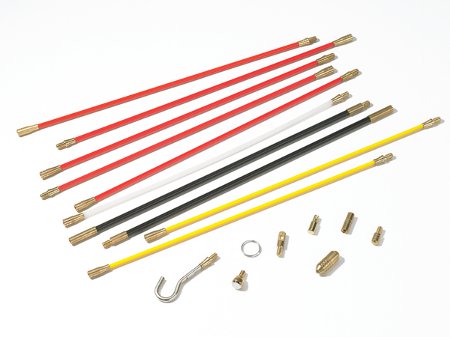 HELLERMANN TYTON CABLE CONDUIT DUCT ROD, SUPER ROD, CABLE ROUTING SETS