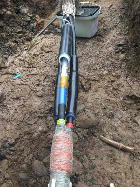 11kV Cold Applied Tyco Transition Straight Joint