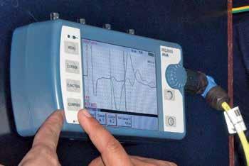 Cable Fault Location by Baur (TDR Time Domain Reflectometry)