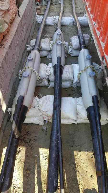 132kV Substation Cable Joints (Taihan) - XLPE Single Core 1200sqmm