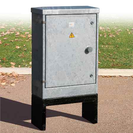 Galvanised Feeder Pillar - Lucy Fortress - 08HDG3