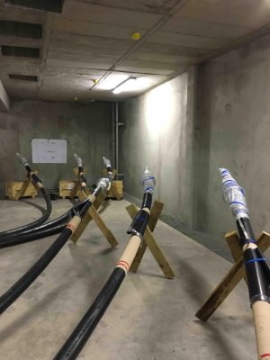 132kV Tyco Electronics Dry Type Plug In Switchgear Cable Termination