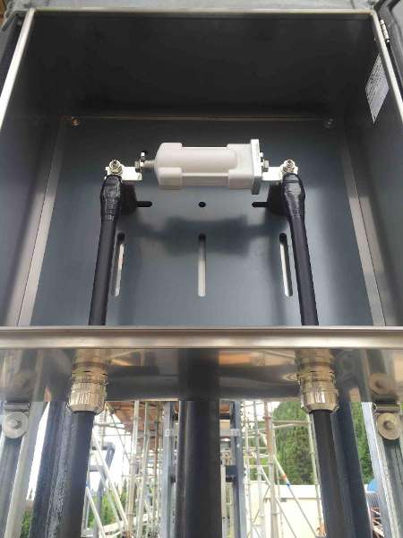 Single Point Bonding Using 500KCM Bond Lead With Schneider Link Box & SVL