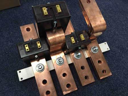 Switchgear Copper Busbar - 2500A 65kA Complete With Changeover