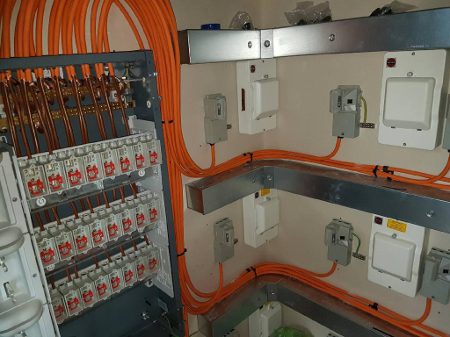 Multi-Service Installation Including MSDB, Low Smoke Service Cable ...