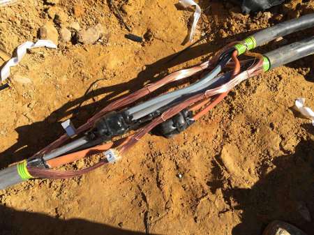 Live Cable Joint (Tyco) - 95-185sqmm Wavecon Mains Breech Joint