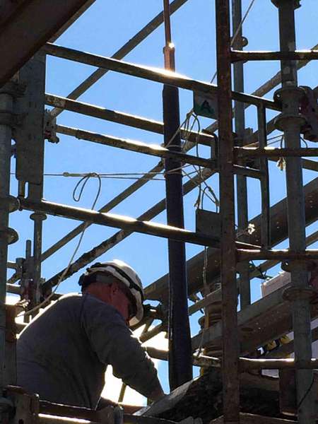 138kV HPFF Cable Preparation Prior To Installation Of G&W Cable Termination