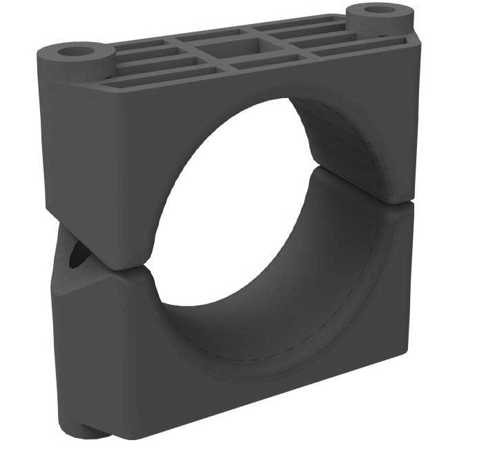 PRYSMIAN CLEATS, 2 BOLT HOLE PLASTIC CABLE CLEAT, BICC CLEATS, PRYSMIAN ...
