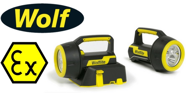 Wolf Wolflite XT Rechargeable LED Handlamp ATEX