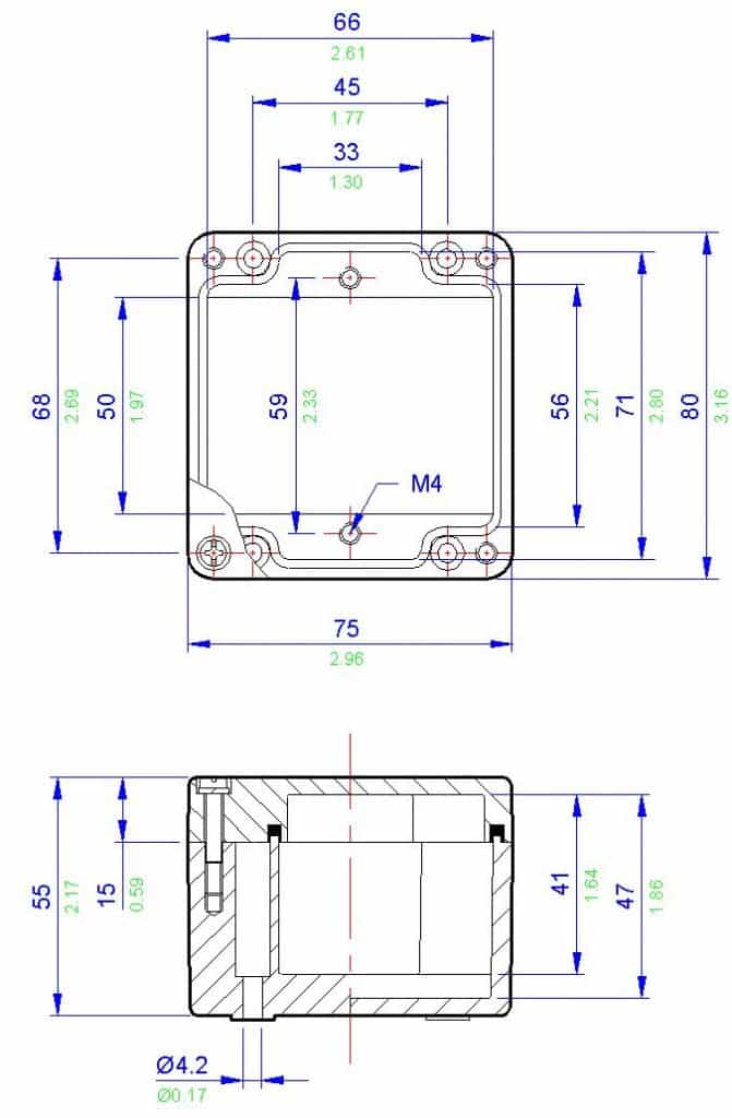 Abtech BPG1 Hazardous Area Enclosure Junction Box Zone 1, Zone 2
