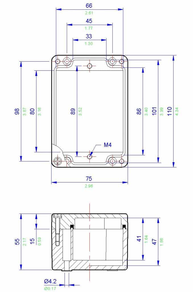 Abtech BPG2 Hazardous Area Enclosure Junction Box Zone 1, Zone 2