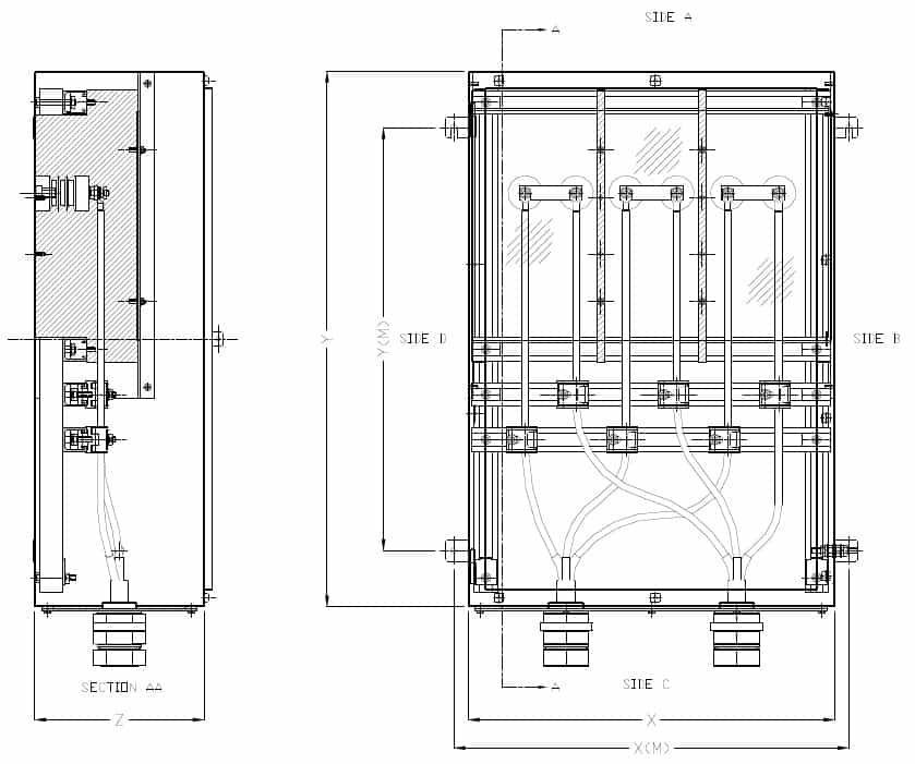 HIGH VOLTAGE CABLE CONNECTIONS ENCLOSURES, HVJB 11KV 15KV, ATEX, ZONE 1 ...